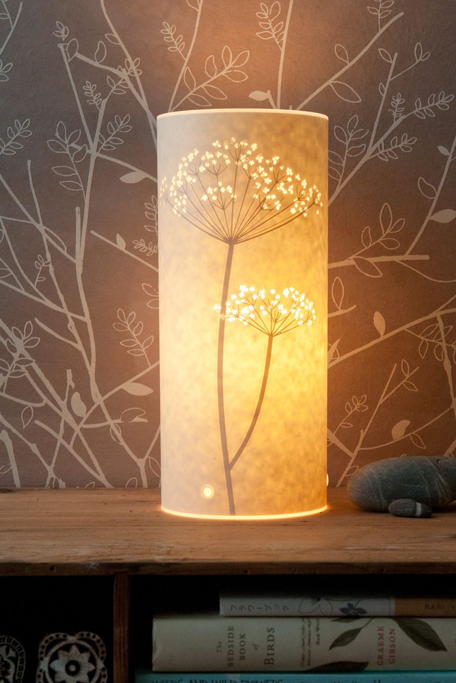 Unusual parchment lighting with a cosy glow by designer/maker Hannah Nunn