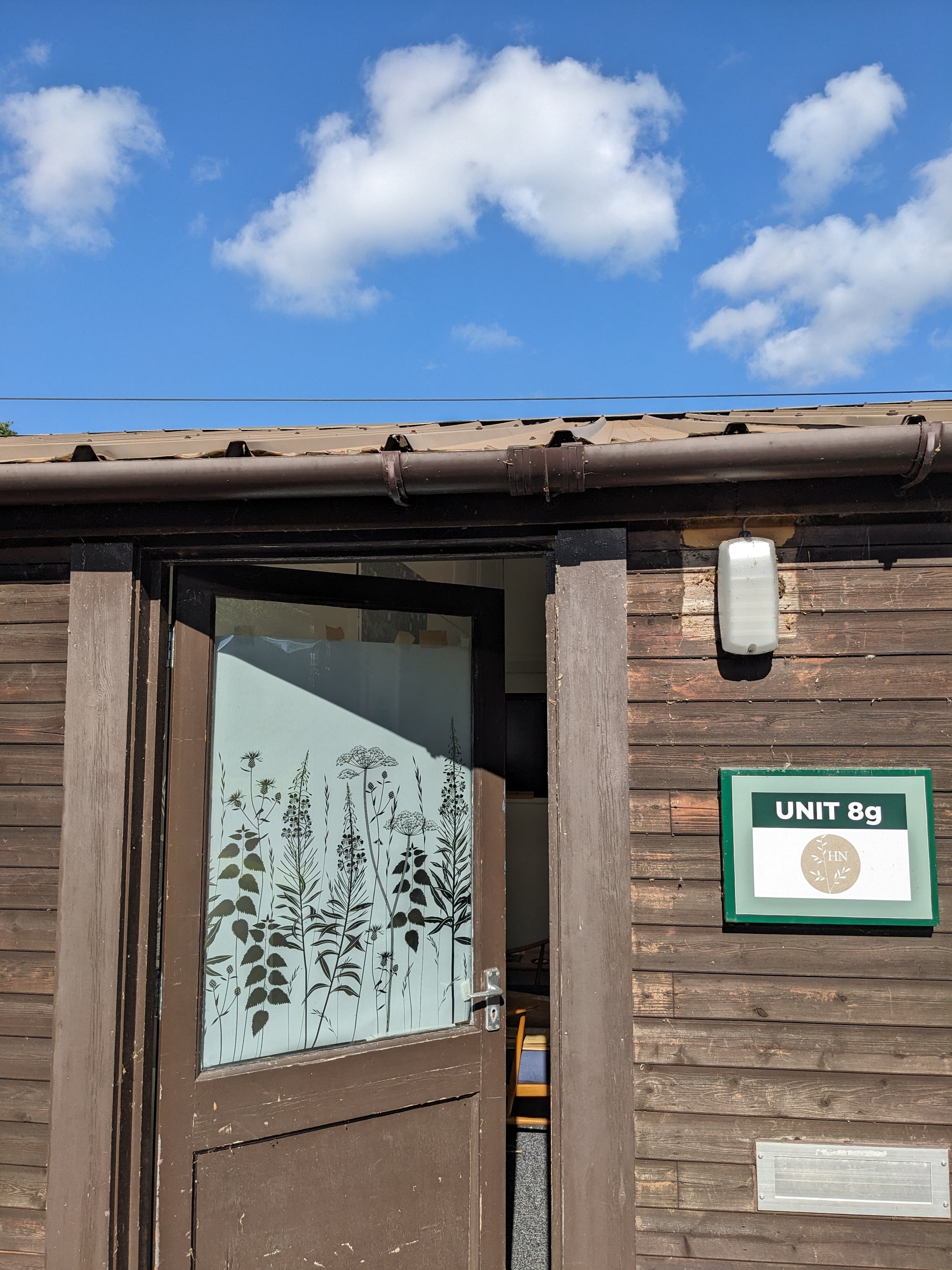 Wild Edge window film – Hannah Nunn