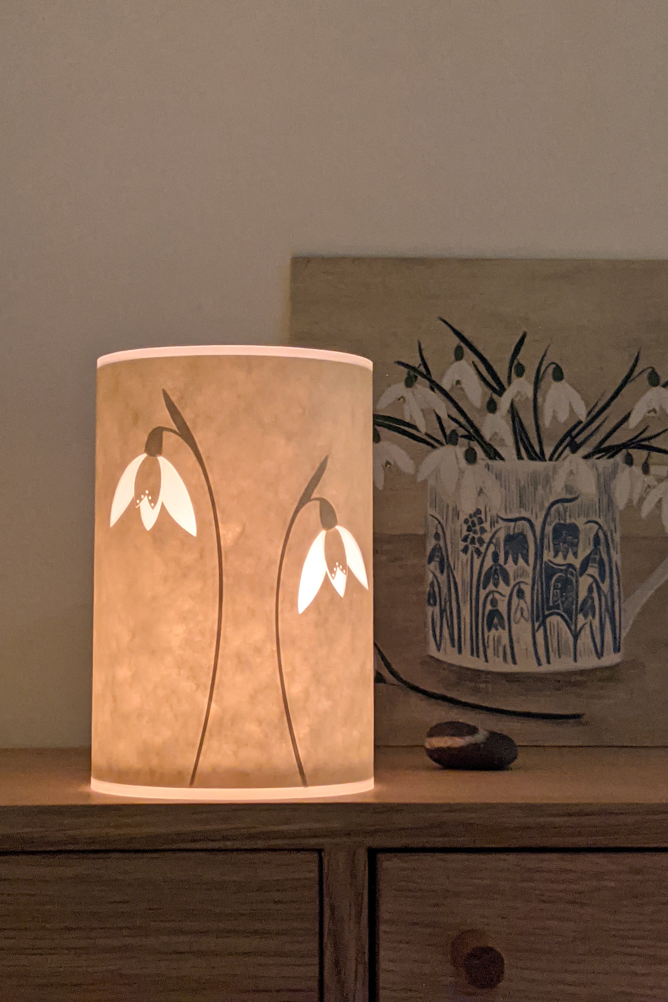 Snowdrop Candle Cover – Hannah Nunn