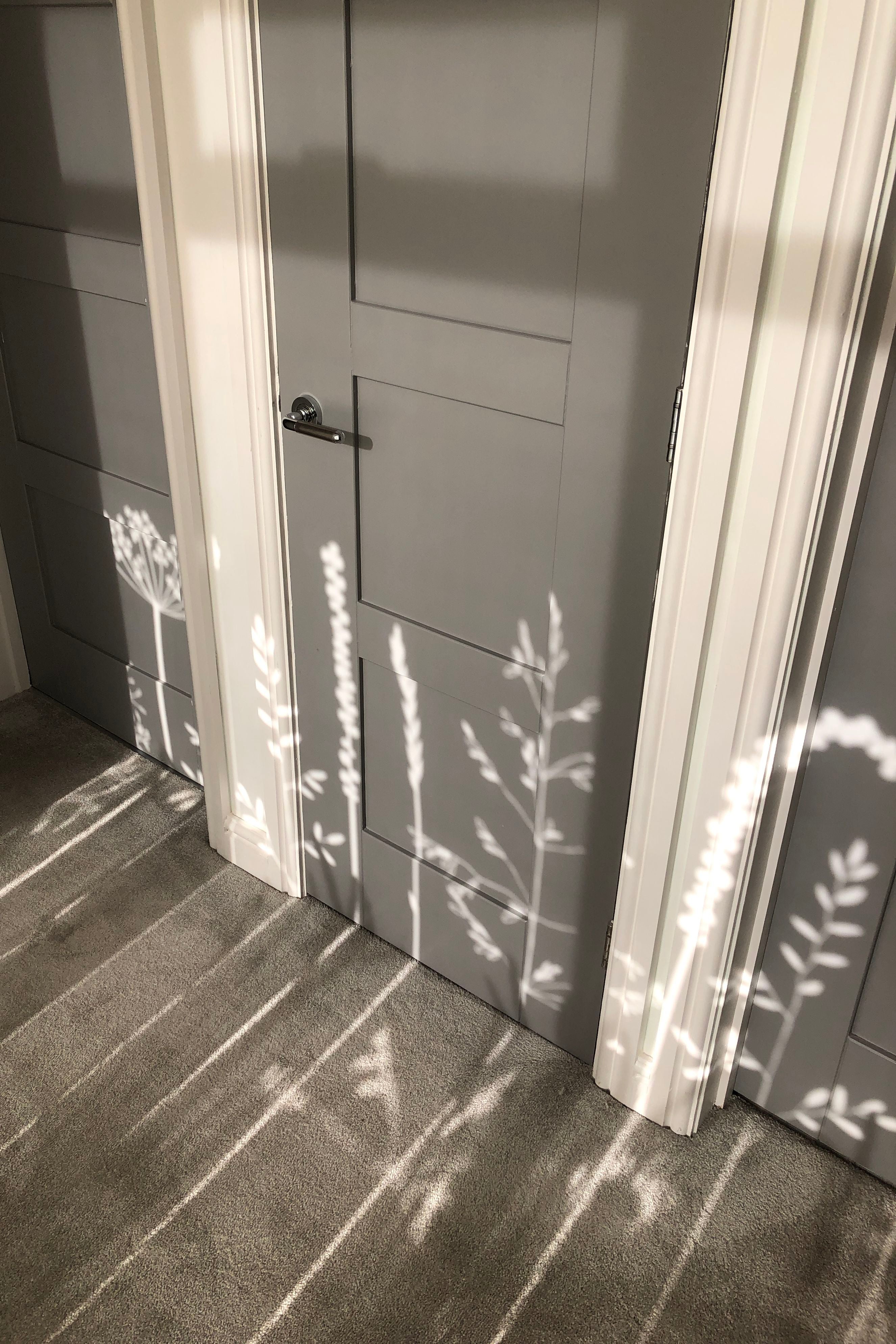 window film with meadow and nature designs by designer Hannah Nunn